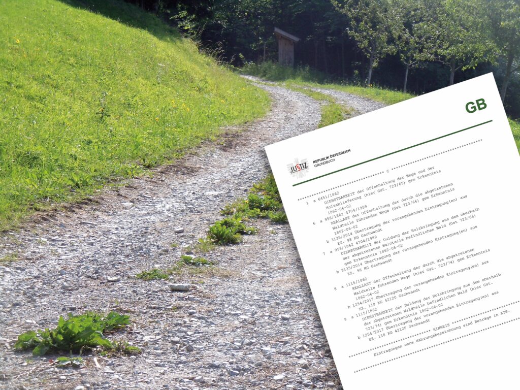 Wie entstehen Servitute und wann erlöschen sie? - Waldverband